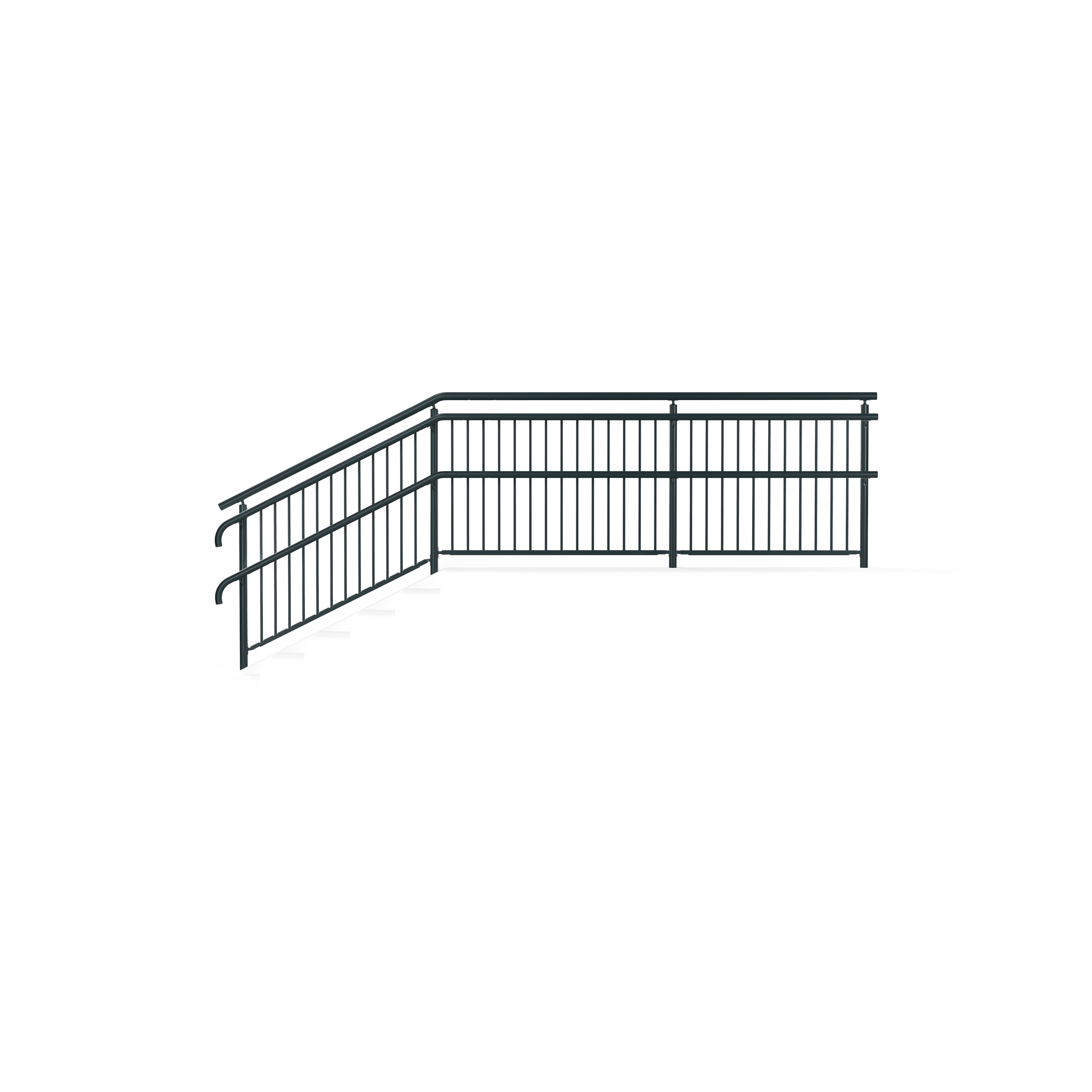 Banister railing OPTI balustrade | Smekab Citylife